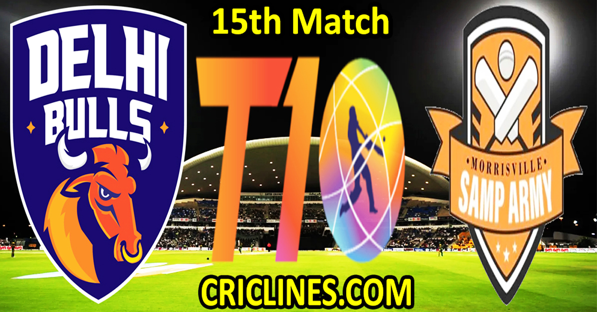 Today Match Prediction-Delhi Bulls vs Morrisville Samp Army-Dream11-Abu ...