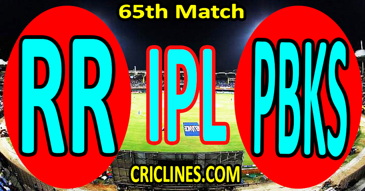 Today Match Prediction-RR vs PBKS-IPL Match Today 2024-65th Match-Venue Details-Dream11-Toss ...
