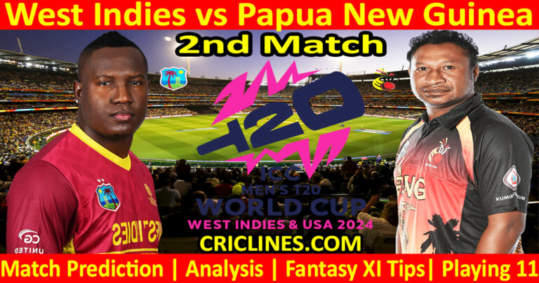 Today Match Prediction-WI vs PNG-Dream11-ICC T20 World Cup 2024-2nd ...